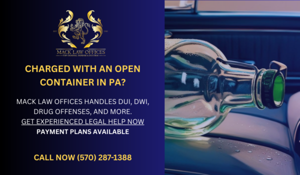 Shocking Truth About Pennsylvania’s Open Container Law